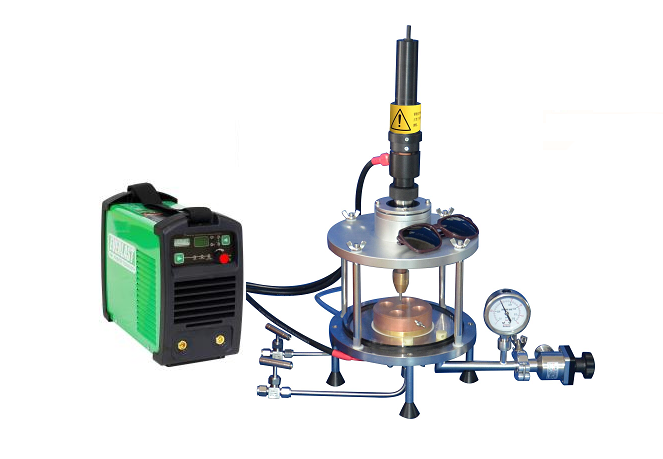 Mini Arc Melter (185 A) with 4 Cavities and Tube Seal - Glovebox Compa ...