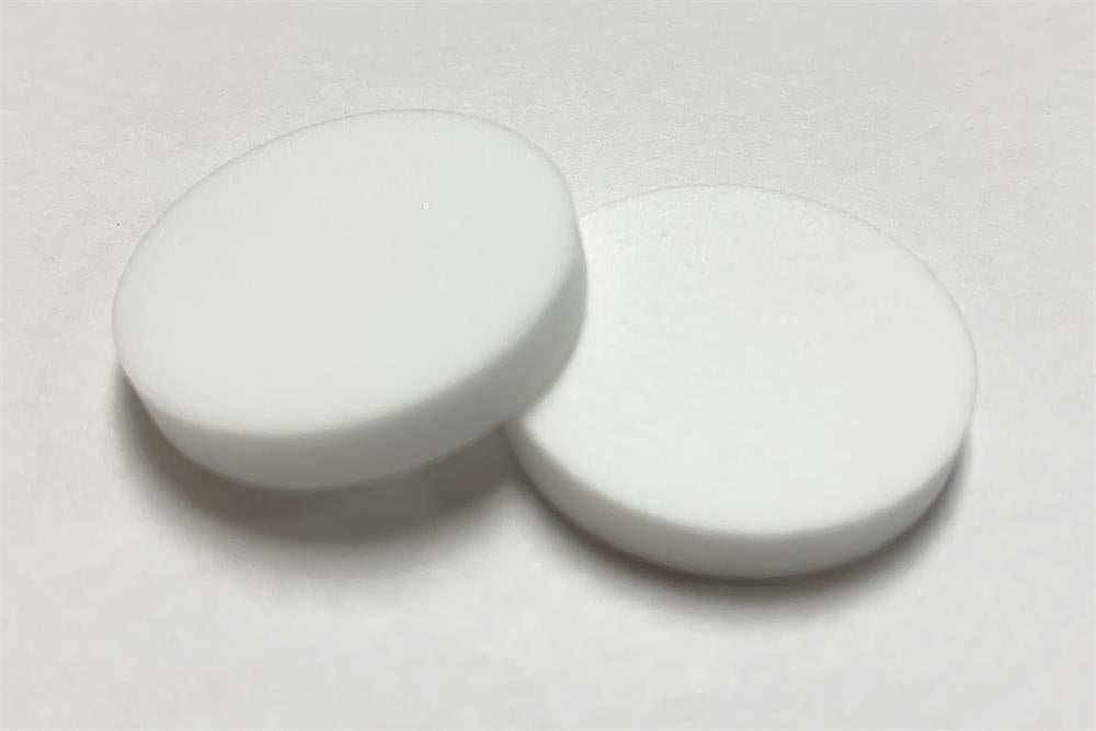 1" Diameter Porous Quartz Frits with Optional Porosity, 1 pc - QF-25-L ...