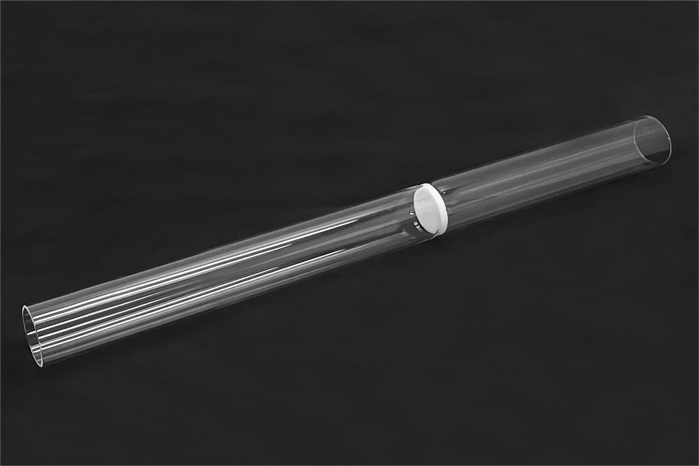 Quartz Tube with Quartz Frit: 50OD x 46ID x 600L mm (2"D x 24"L) - TQ5 ...
