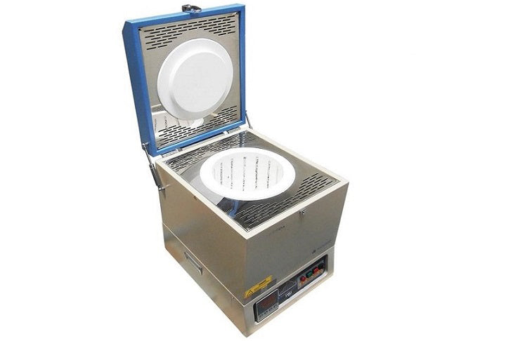 1250C Vertical Crucible Furnace with 9.5"Dia x 8.6"H ( 9 Liter) Chambe ...