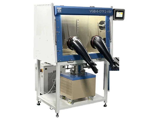 Glovebox with 1 PPM purification and Three 1200°C Max. Tube Furnaces ...