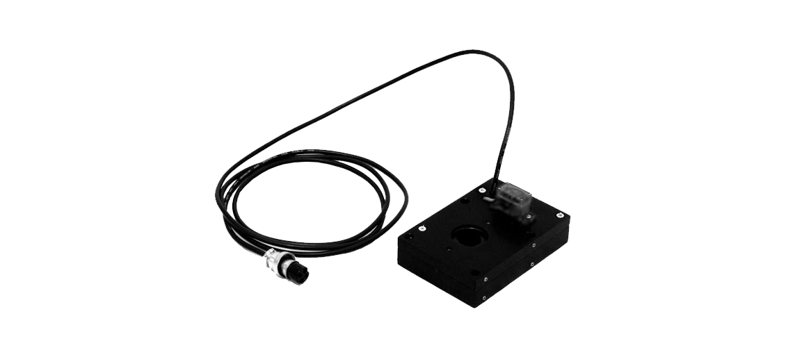 Motorized iris diaphragm The device is equipped with servo motor for ...