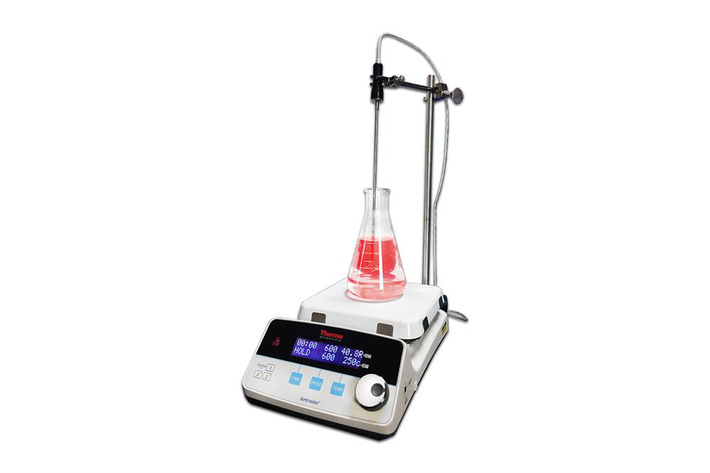 NRTL certified Stirring Hot Plate w/ External Temp. Probe, 7.25 x 7.25 ...